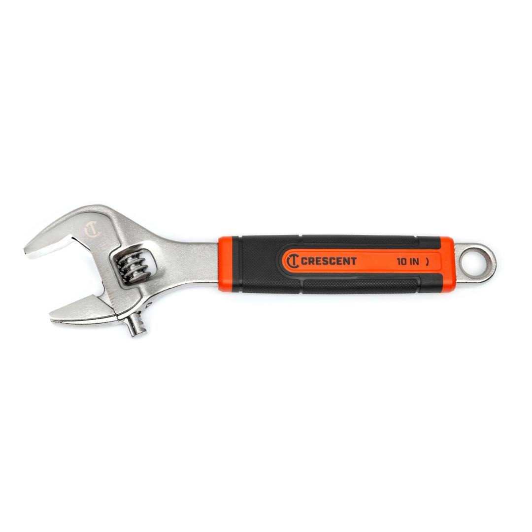 10 Adjustable Wrench with Quick Fit Jaw Crescent Tools