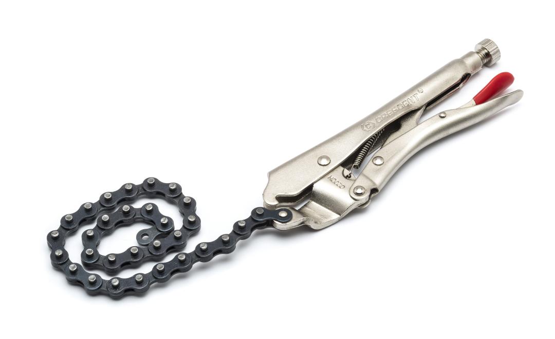 230mm/9" Locking Chain Clamp with 460mm/18" Chain - Crescent Tools