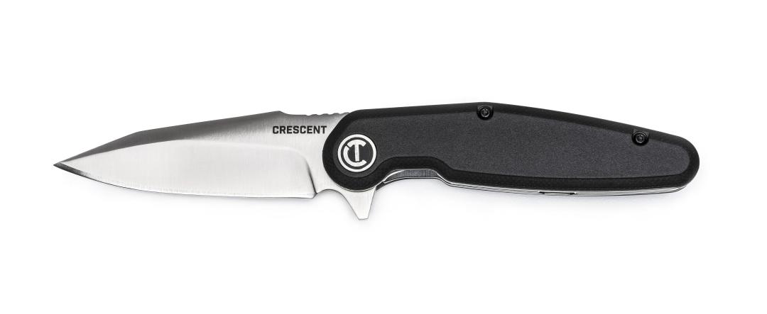 89mm/3-1/2" Harpoon Blade Composite Handle Pocket Knife - Crescent Tools