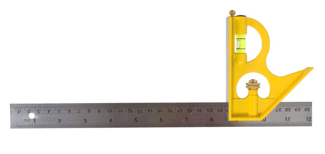 300mm/12" Stainless Steel Combination Square - Crescent Tools