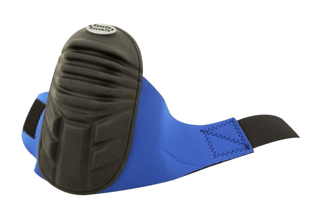 Knee Protectors Blue/Black Pro Single Strap - Crescent Tools