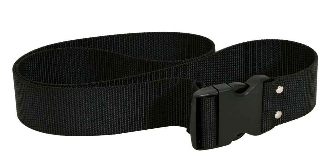 Professional 50mm x 1.17m Black Nylon Webbing Belt - Crescent Tools