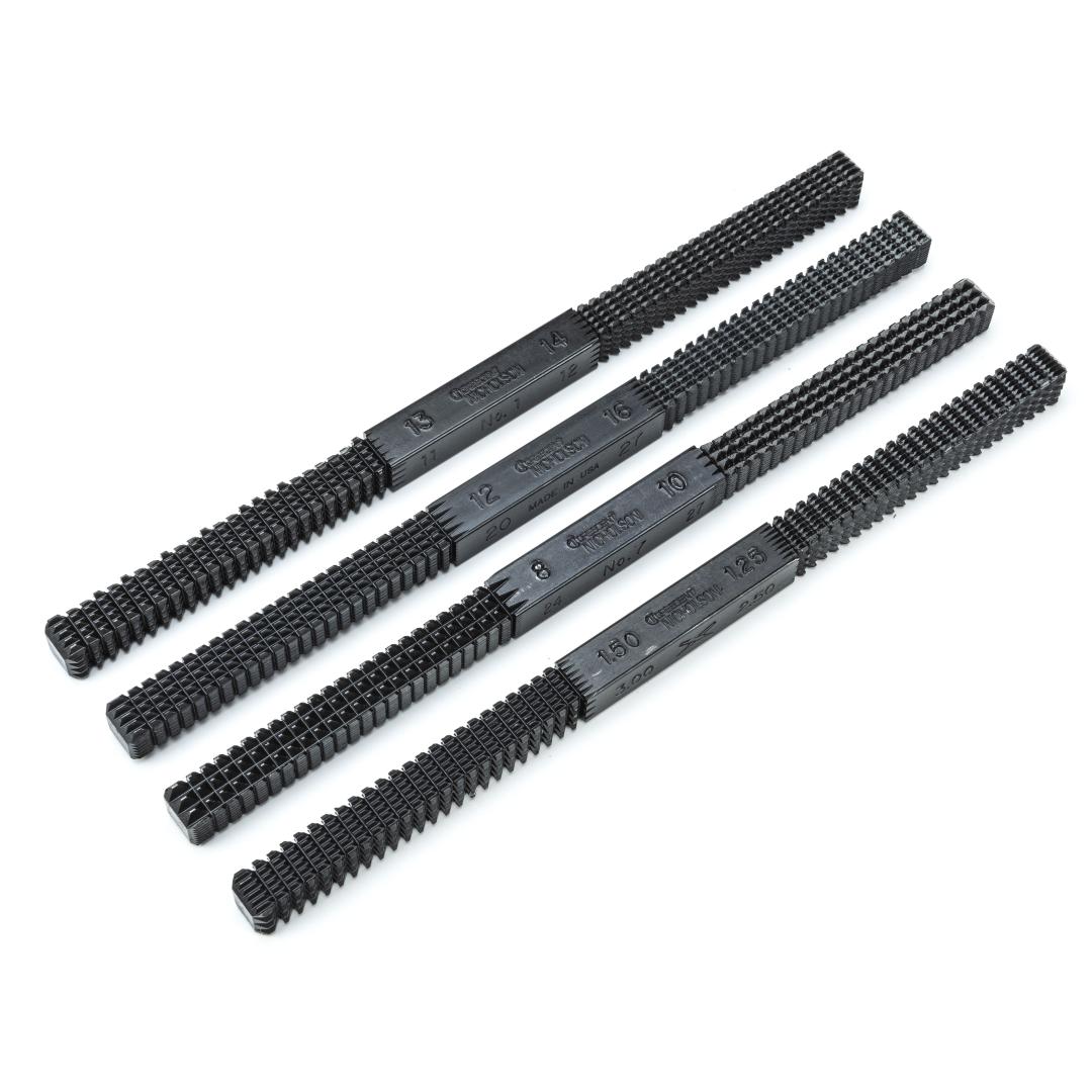 4 Piece Thread Restoring File Set - Crescent Tools