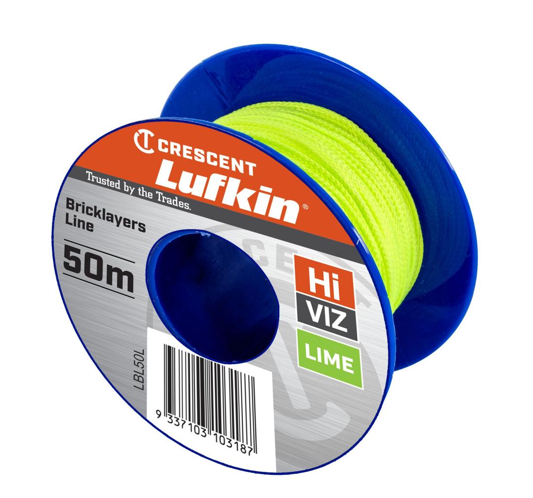 50m No.8 Lime Bricklayer’s Line - Crescent Tools