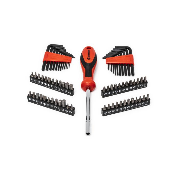 180 Piece 1/4" and 3/8" Drive 6 Point SAE/Metric Professional Tool Set ...