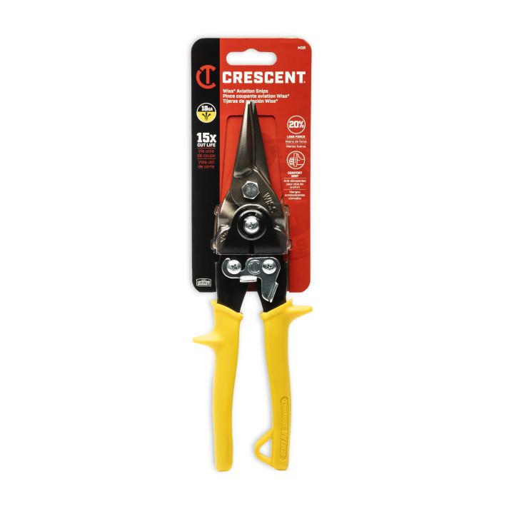 9-3/4" Compound Action Straight, Left, and Right Cut Snips - Crescent Tools
