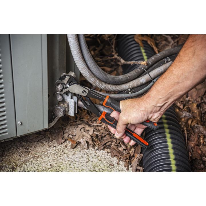 10" Z2 K9™ V-Jaw Dual Material Tongue and Groove Pliers - Crescent Tools