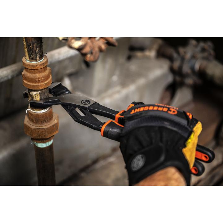 10" Z2 K9™ V-Jaw Dual Material Tongue and Groove Pliers - Crescent Tools