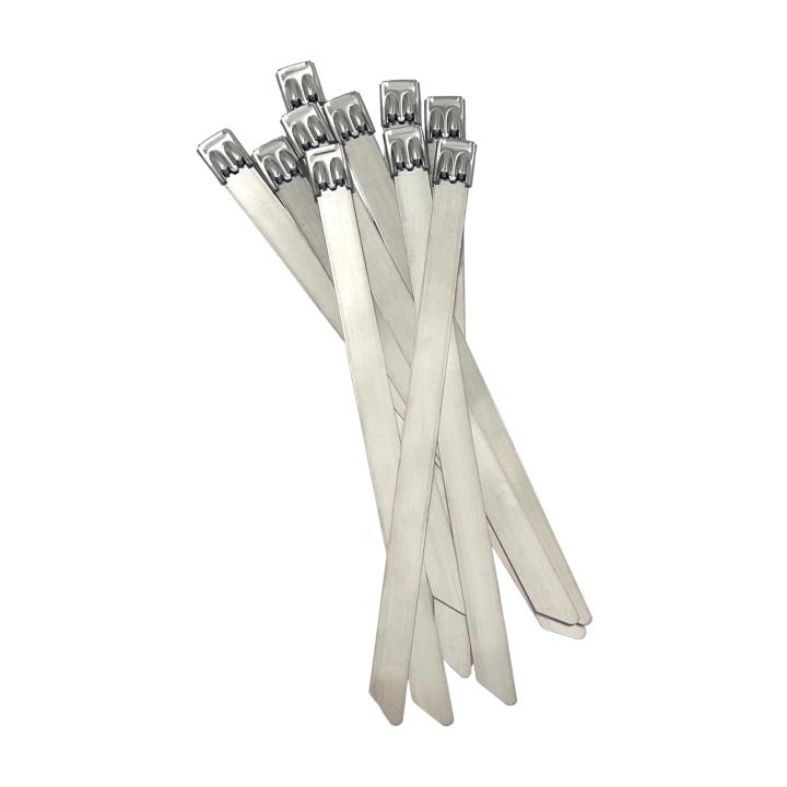 STAINLESS STEEL CABLE TIE 200mm X 12MM DOUBLE BALL 316SS - Crescent Tools